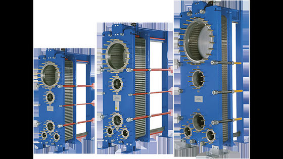 Industrial Plate Type Condenser , High Efficiency Plate To Plate Heat ...
