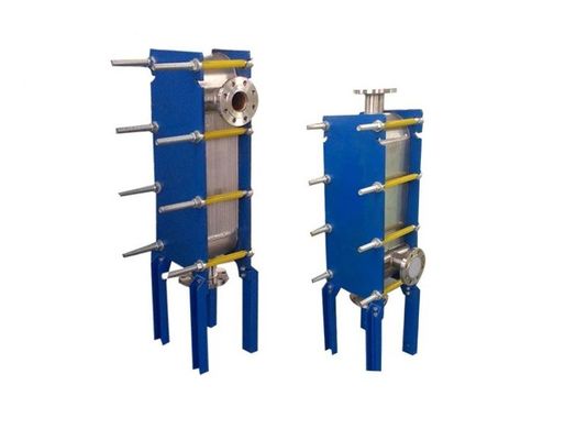 SS All Welded Plate Frame Heat Exchanger , Plate Shell Heat Exchanger